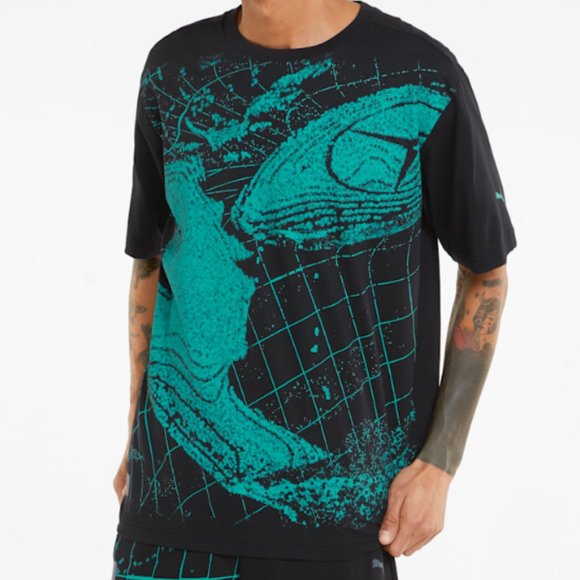 Puma | Shirts | Puma Mapf Statement Amg Logo Graphic Tee | Poshmark